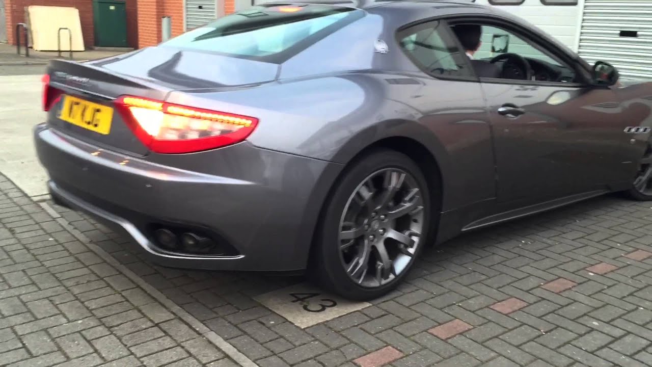 Maserati Granturismo V8 Sound Start Up! Spectacular Sound - YouTube