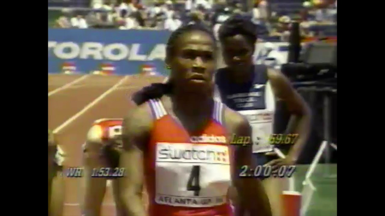Women's 800m - 1996 Atlanta Grand Prix - YouTube
