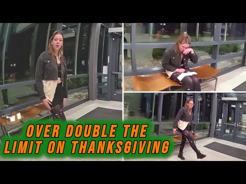 Drunk Girl Blows OVER DOUBLE the Limit on Thanksgiving
