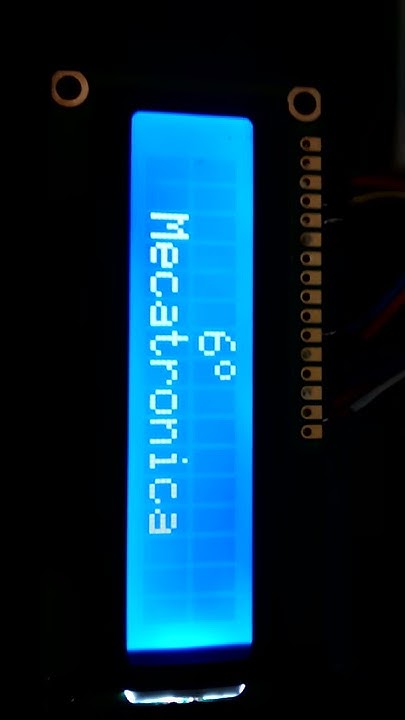 Arduíno + LCD - ESTUFA AUTOMATIZADA - Projeto Integrado III - YouTube