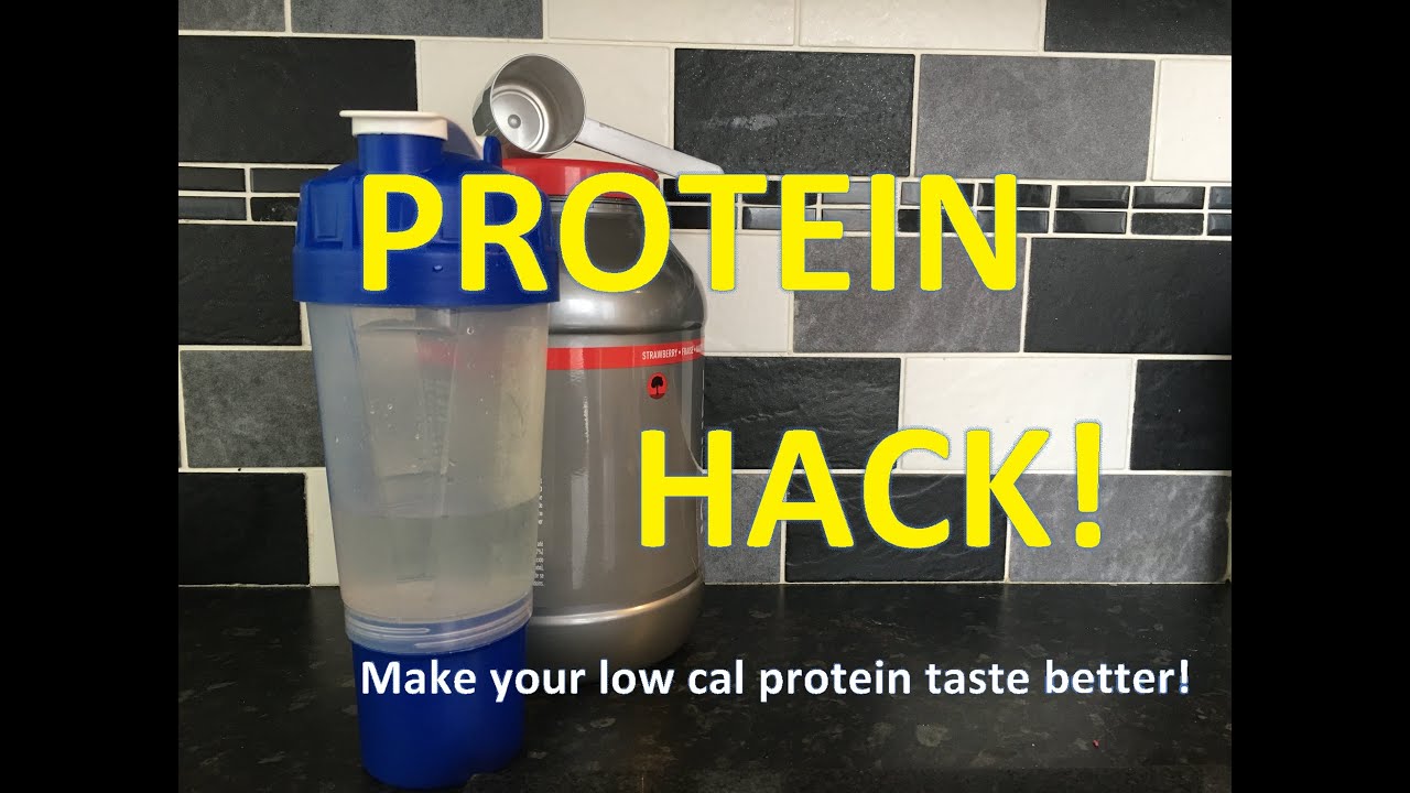 Protein Shake Hack | Make your low calorie protein taste better - YouTube