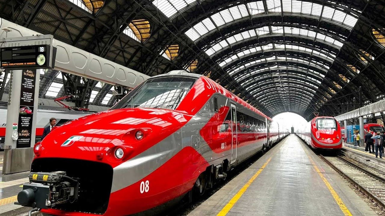 Addio Frecciargento.... NUOVO ETR700.05 In Livrea FRECCIAROSSA!! - YouTube
