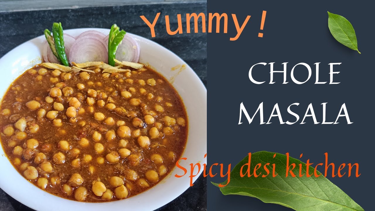 CHOLE MASALA Recipe | Easy chana masala | आसान छोले बनाने की विधी ...
