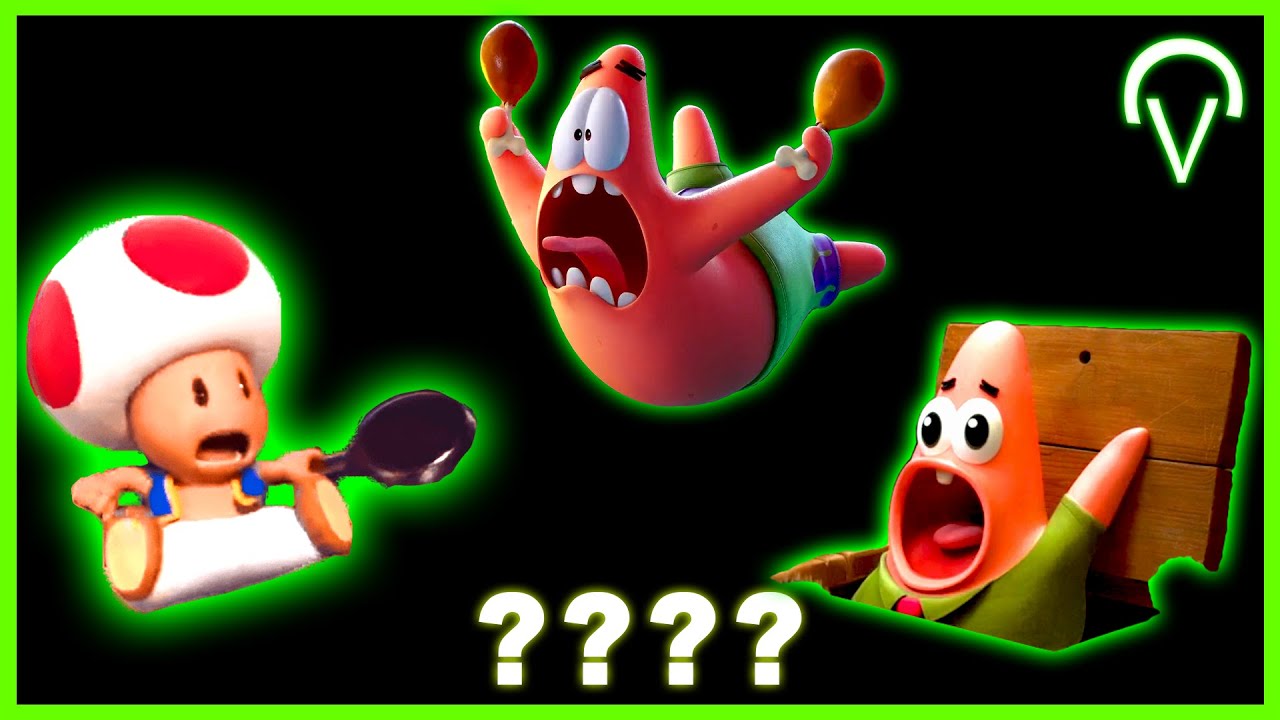 5 Toad and Goombas🔊 "OUUUU!" 🔊 PART 2 Sound Variations in 56 Seconds ...