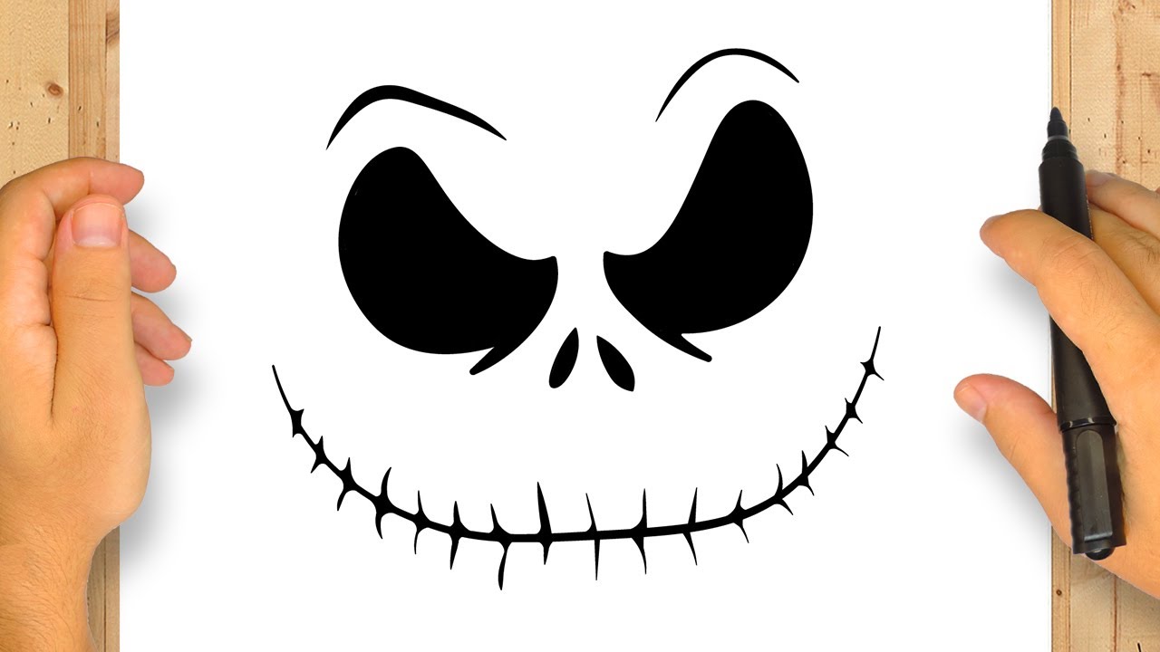 CÓMO DIBUJAR A JACK SKELLINGTON | El Extraño Mundo de Jack | Paso a ...