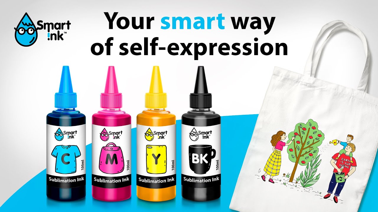 Smart Ink Sublimation Ink. Your smart way of self-expression! - YouTube