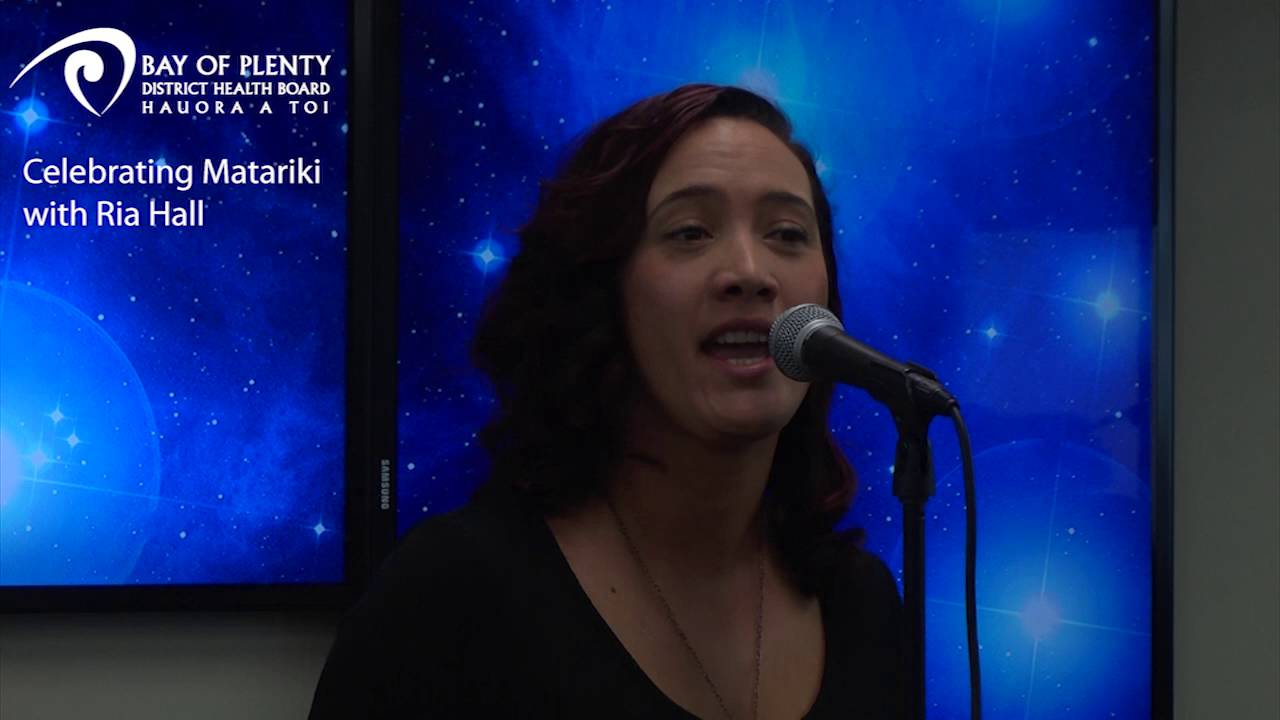 BOPDHB - Celebrating Matariki with Ria Hall - YouTube