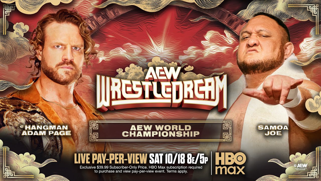 Road To AEW WRESTLEDREAM | Hangman Page vs Samoa Joe | The Angle - YouTube