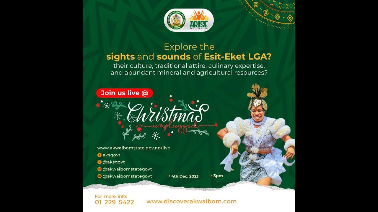 #LiveSights and Sounds of Esit-Eket LGA at Christmas Park, Udo Udoma ...