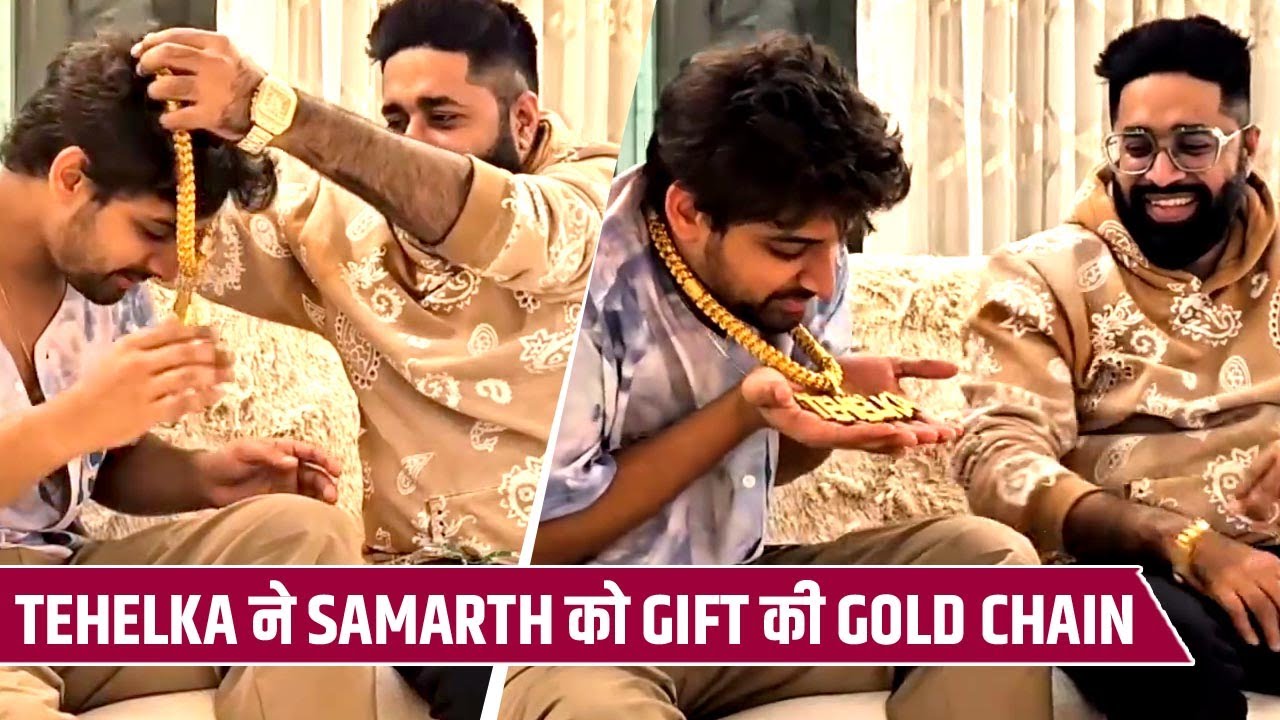 Bigg Boss 17: Sunny Arya Ne Samarth Jurel Ko Gift Ki Gold Chain, Jamkar ...