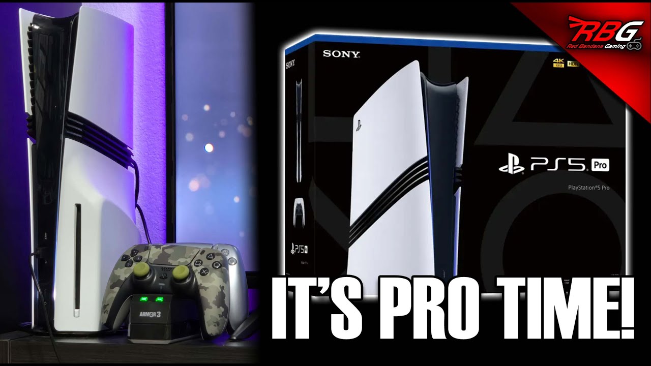 Playstation 5 Pro Unboxing! - Comparing the PS5 Pro and PS5 Slim - YouTube