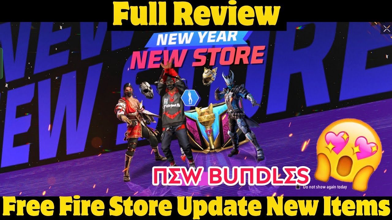 Free Fire Store New Update | Free Fire New In Store | Free Fire Store ...