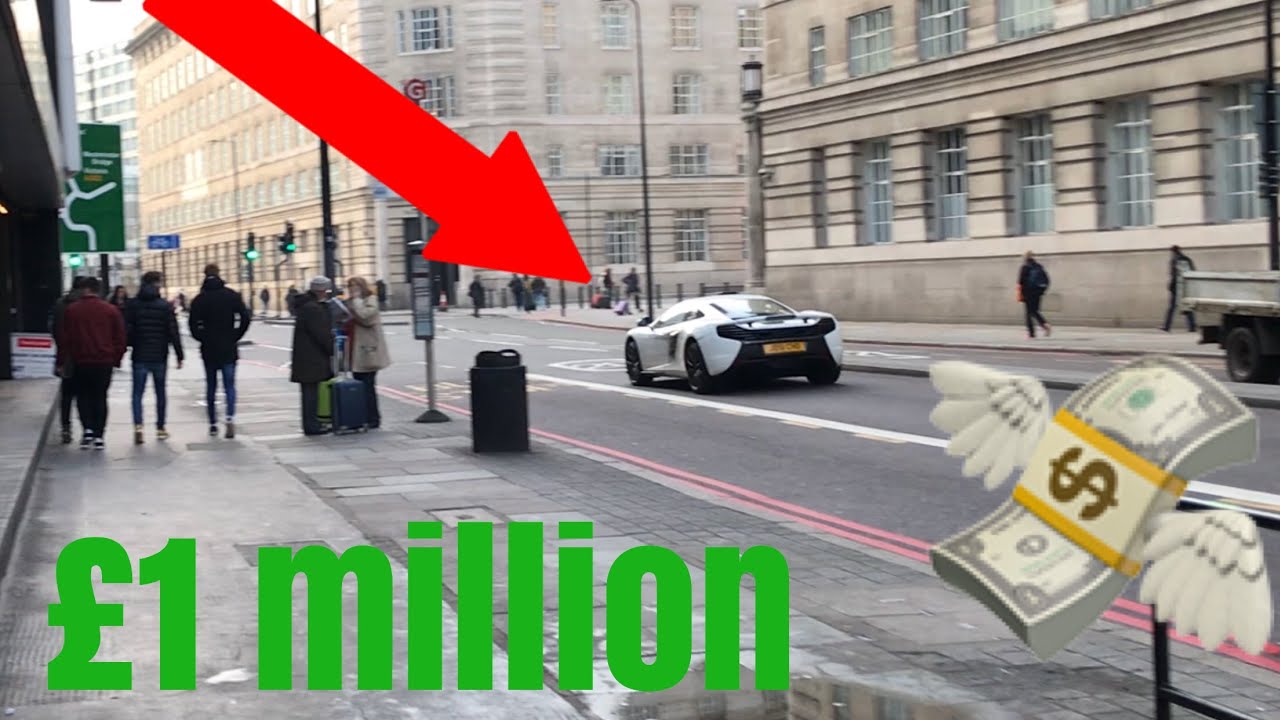MILLION POUND CARS IN LONDON! (Crash) - YouTube