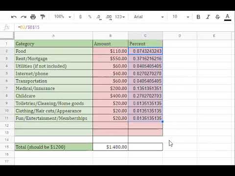Some Google Sheets Calculations - YouTube