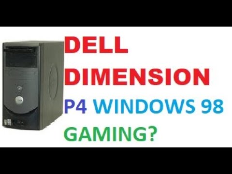 Turning a Dell Dimension into a Windows 98 Gaming Computer #ASMR - YouTube