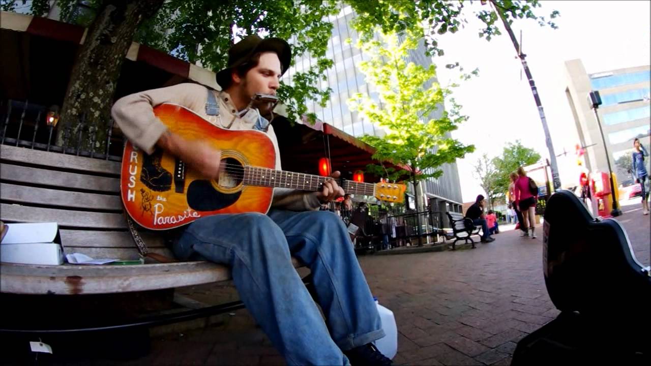 Matt Rivers sings "Jesus Christ" in Asheville - YouTube