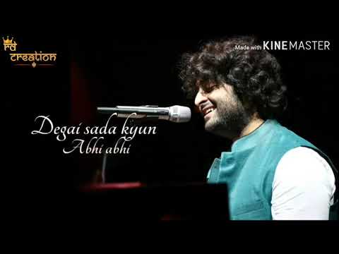 Berang hawayein mujhe najane Arijit Singh / tera Chehra / WhatsApp Status 2019