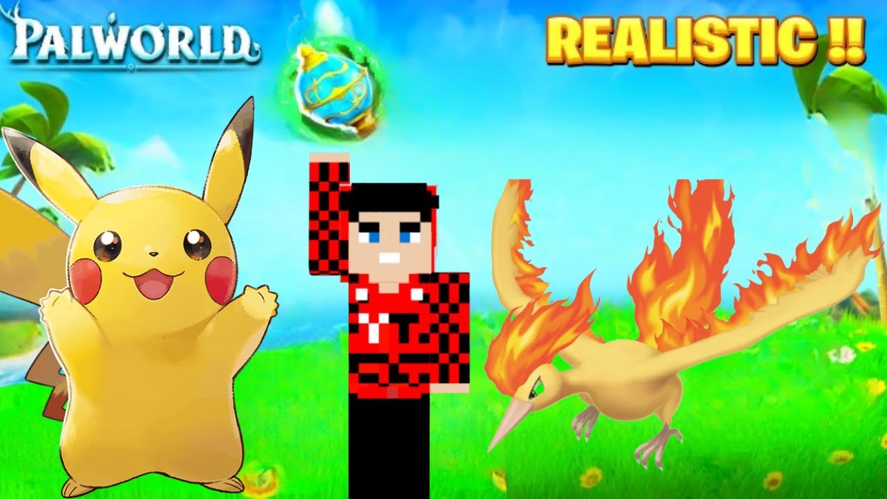 Going to Pokemon world in Minecraft - YouTube