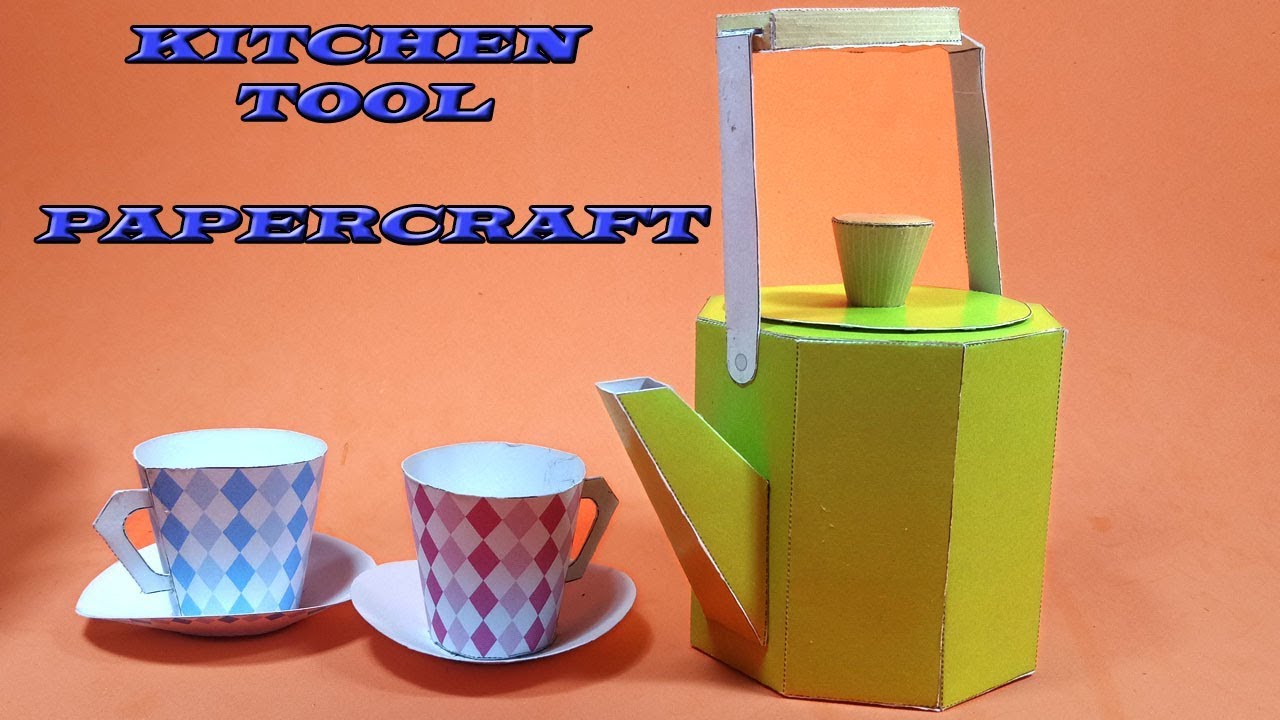 Kitchen Tools For Kids : How To Make Warm Water Blue | papercraft 99 ...
