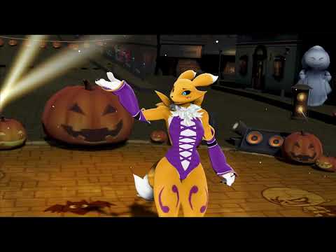 Digimon Sexy Renamon MMD "Happy Halloween" - YouTube