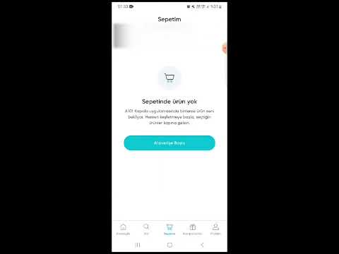 A 101 Mobil'den Alışveriş Nasıl Yapılır