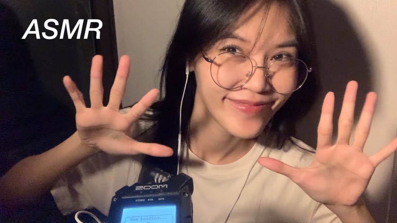 ASMR Tapping and hand sound ( no talking just tap tap! ) 🐰🤍 - YouTube