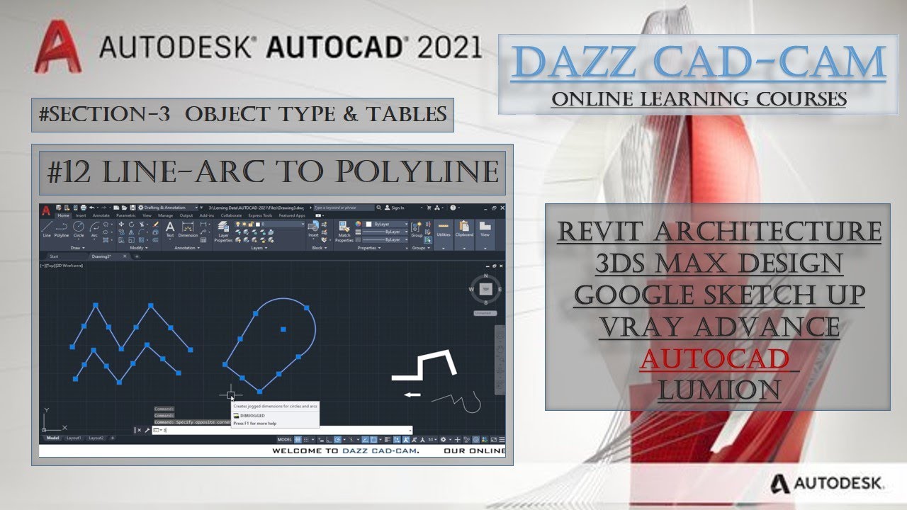 12 HOW TO CONVERT LINE ARC TO POLYLINE IN AUTOCAD 2021 AUTO CAD 12-how-to-convert-line-arc-to-polyline-in-autocad-2021-auto-cad