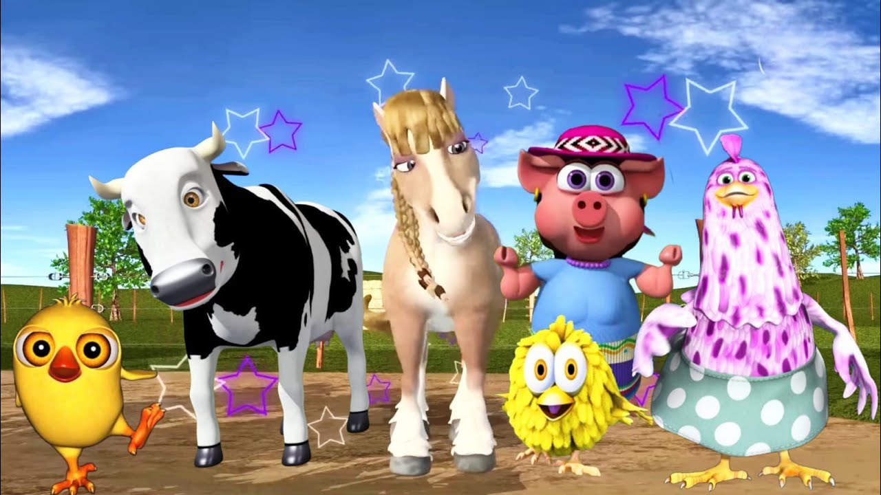 Pollito Pio 3D - The Cutest Chicken Dance Ever!Kids Can't Stop Watching ...