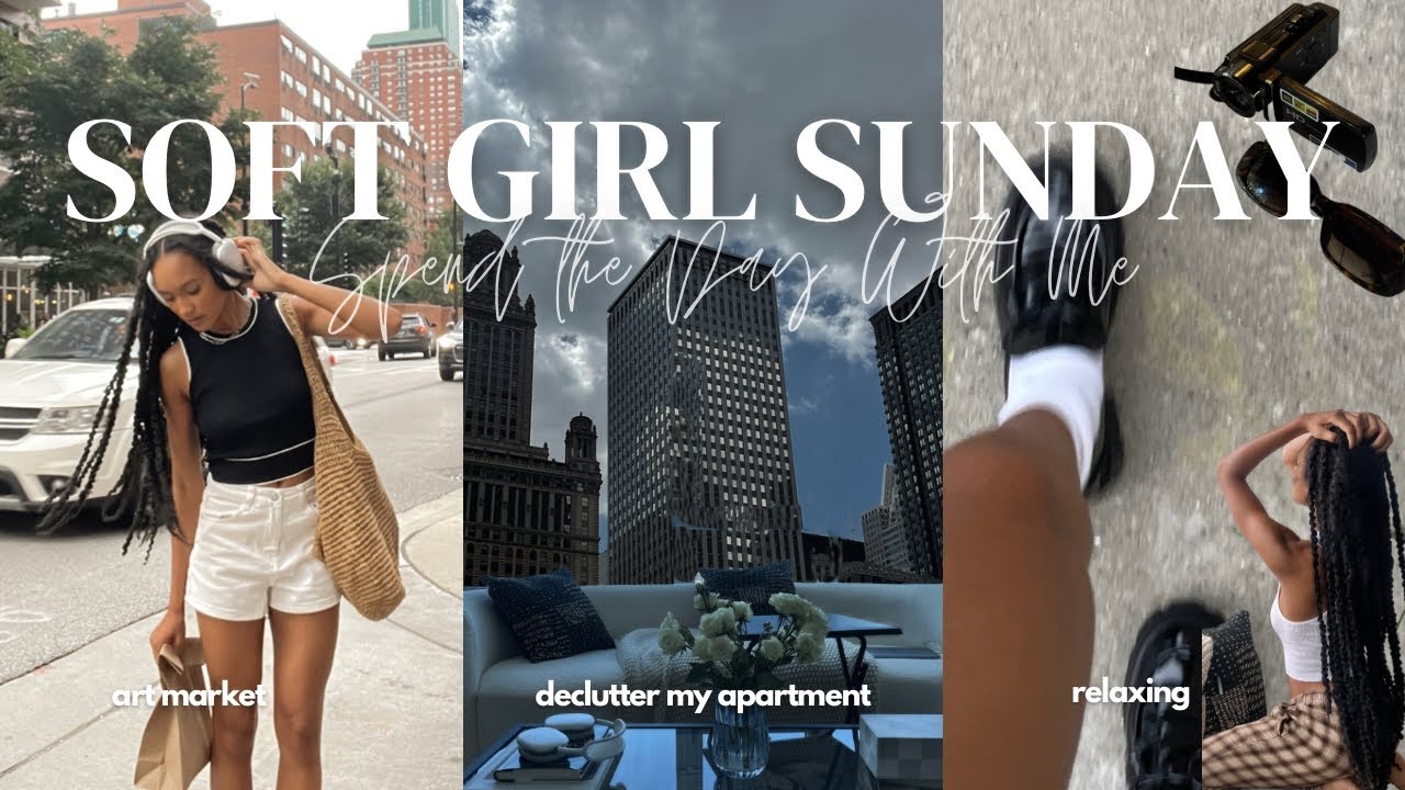 VLOG: MY SOFT GIRL ROUTINE |A DAY OF RESET & RELAXING FOR THE WEEK|SOFT ...