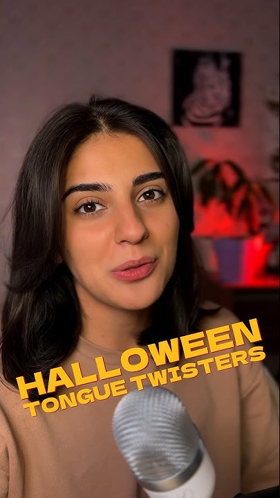 Halloween Tongue Twisters #english #halloween #tonguetwisters # ...