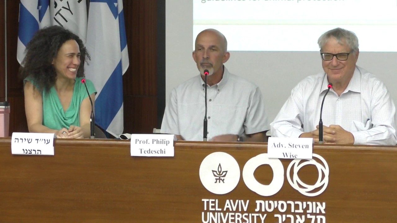 שאלות ותשובות Prof. Philip Tedeschi - Steven M. Wise I - כנס: אדם-חיה ...