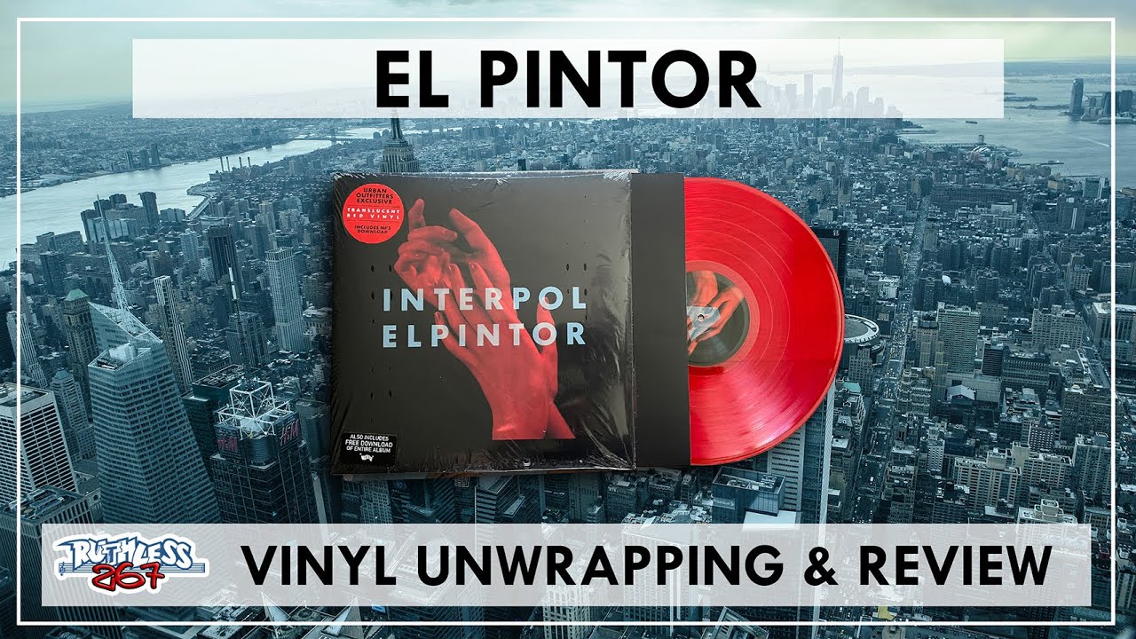 Interpol - EL Pintor (Red Translucent Vinyl Record Unwrapping ...