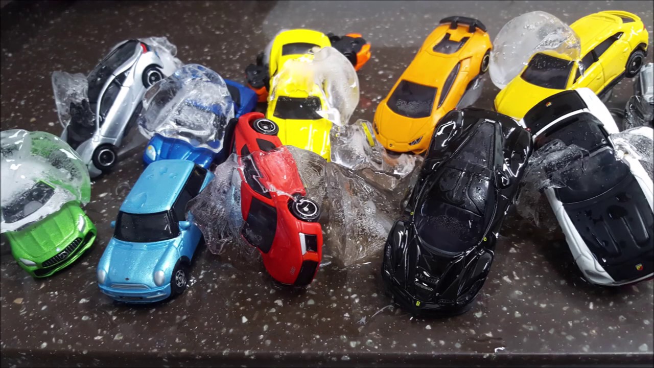 Toy Cars Getting Frozen and Unfrozen | Video for Kids / FUN car toys tv ...