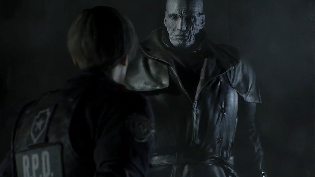 RE2 REMAKE PS5 #3 le premier face a face - YouTube