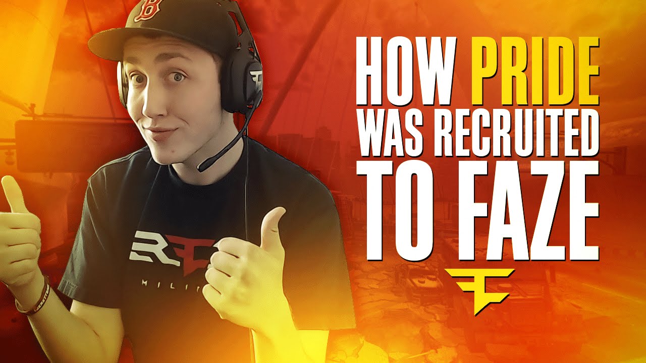 How Pride got recruited to FaZe w/ Reaction - YouTube