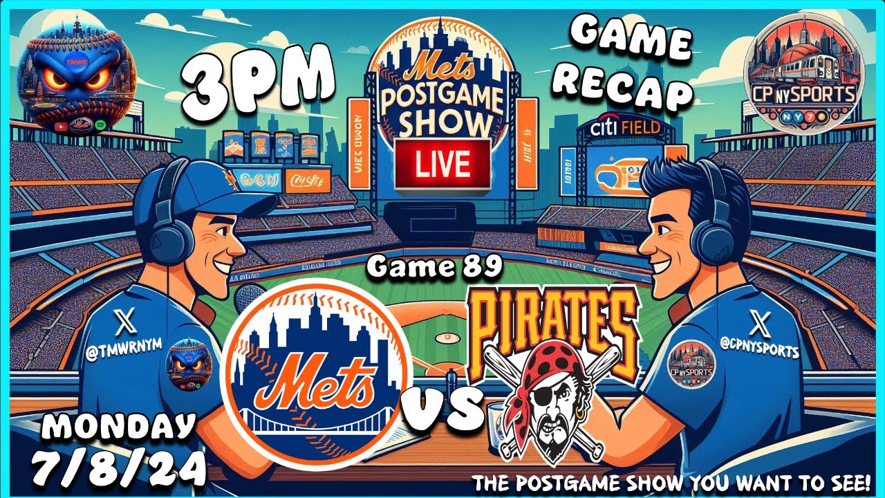 Mets PostGame Show | Mets vs Pirates | Mets Game Recap | Mets Series ...