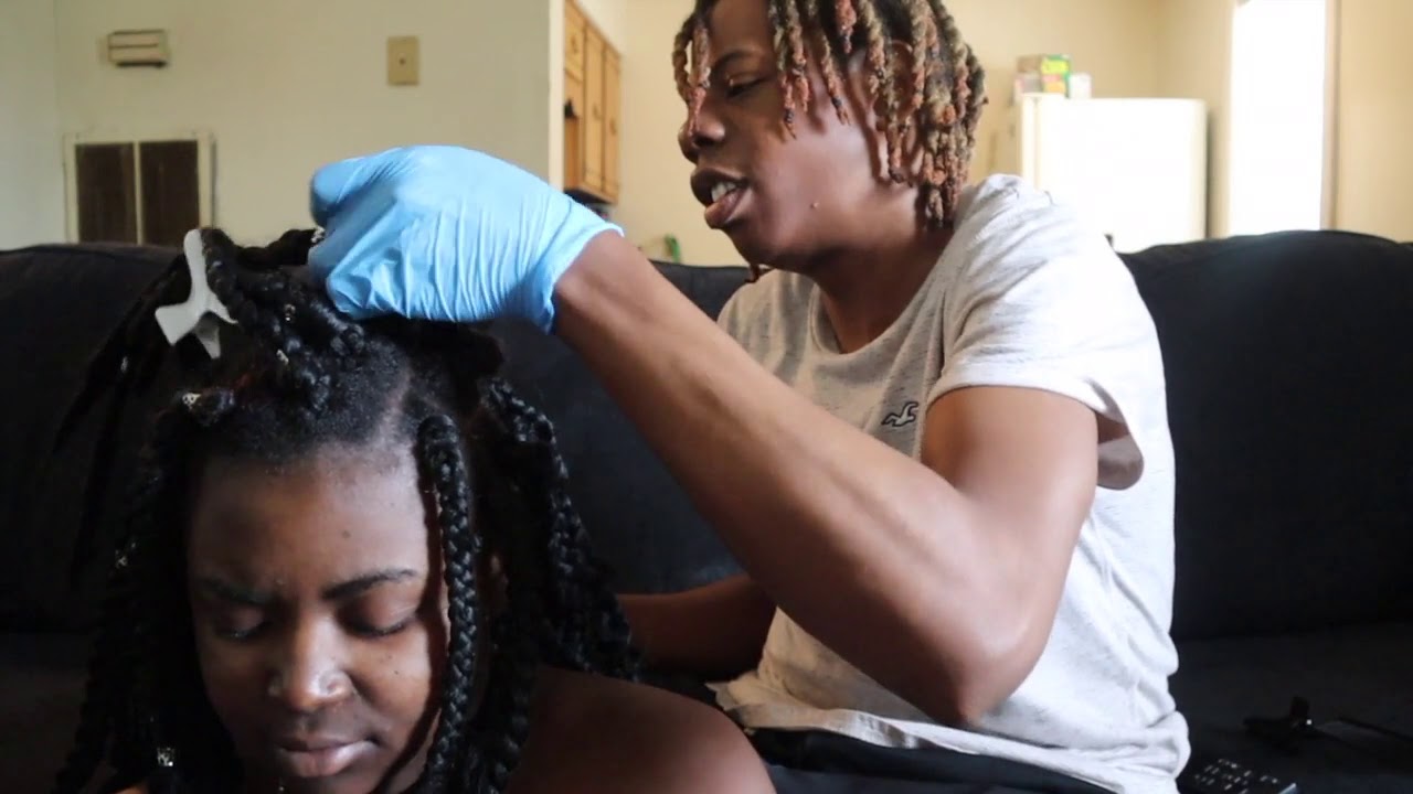 Asmr Scalp Scratching Comb And Gloves Youtube