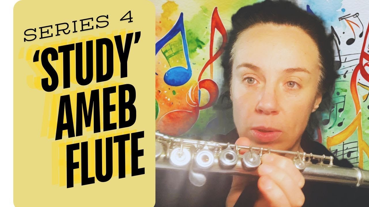 AMEB Grade 3 Flute | Series 4 'Study' | Giuseppe Gariboldi - YouTube
