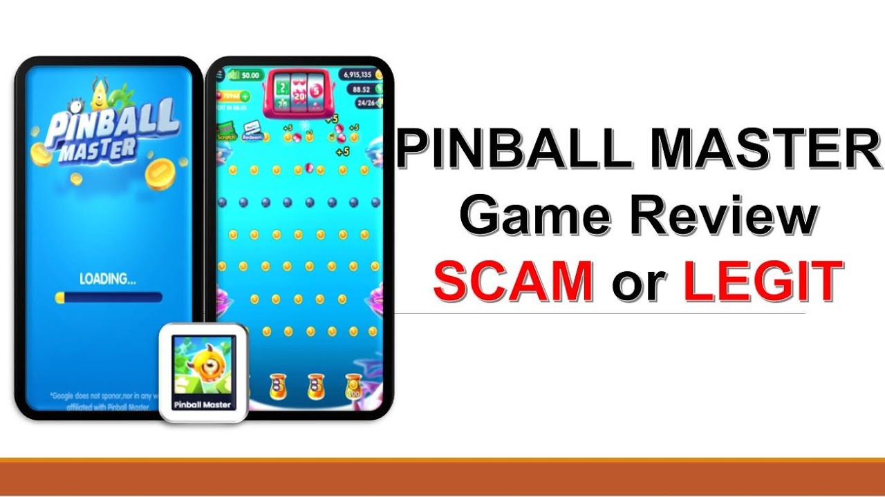 Pinball Master Review Full Play Through with App Cash Out Scam or Legit ...