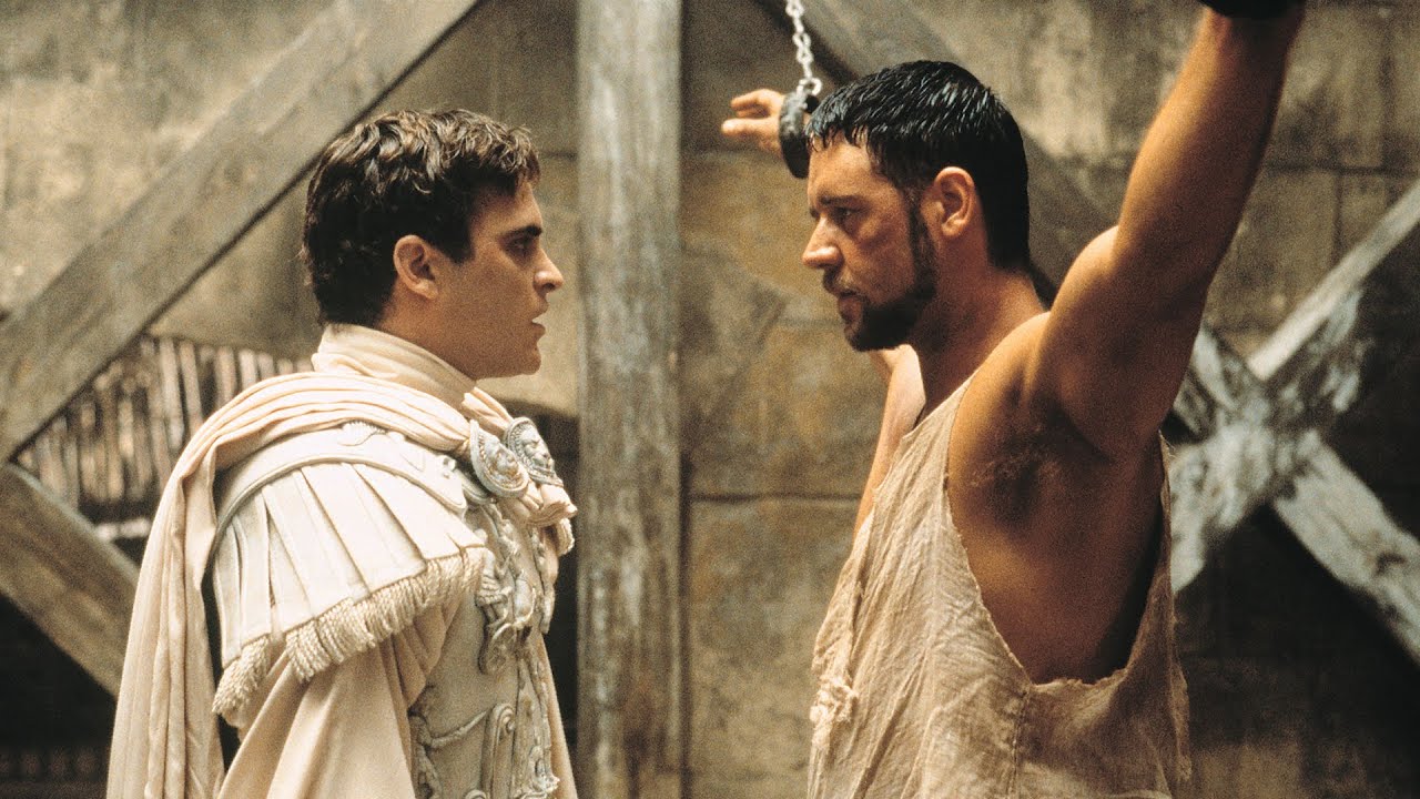 Commodus The Emperor vs Maximus at the Great Arenas - Gladiator 2000 ...
