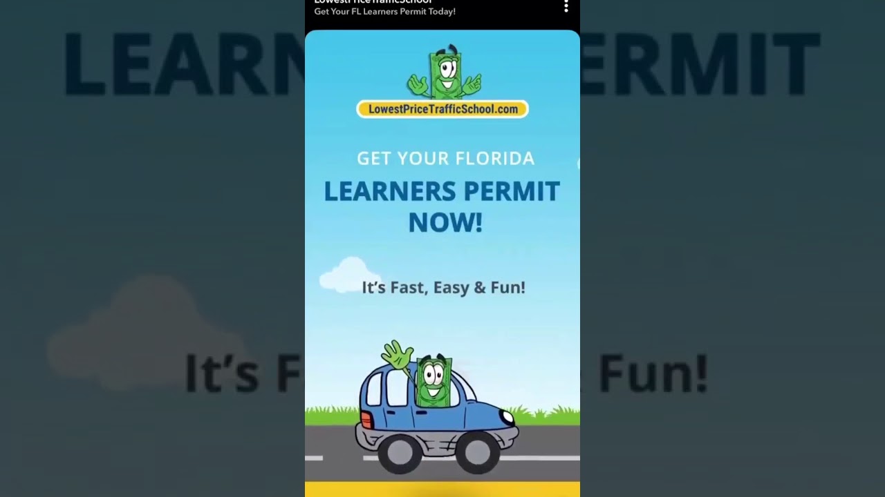 Get your Florida learner's permit now - YouTube