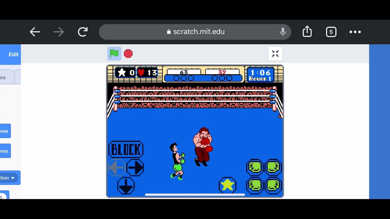 Scratch punch out pt1 - YouTube