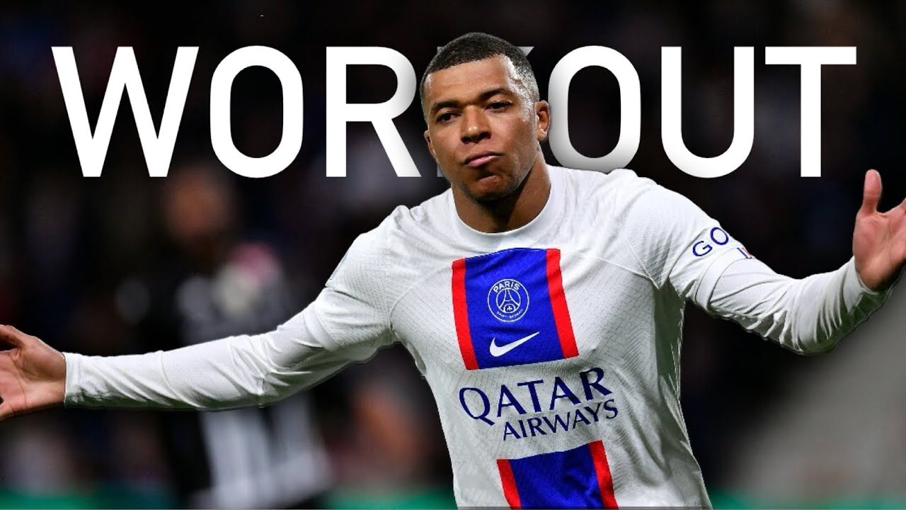 ⚽️Kylian Mbappé Lottin, workout . Super exercises from a football star ...