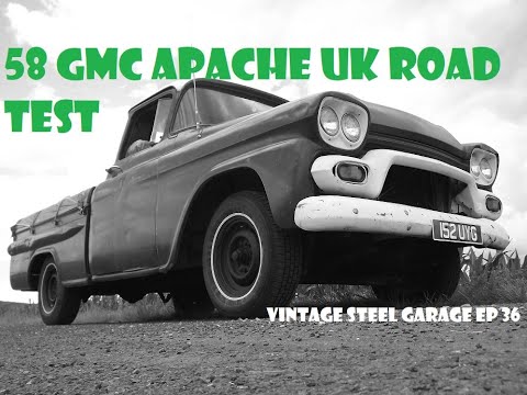 58 GMC Apache fleetside walk around and drive in UK- VSG Ep 36 - YouTube