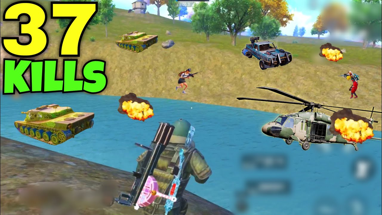70000 iQ used To Destroy Tanks Helicopter in PAYLOAD 3.0 | PUBG MOBILE ...