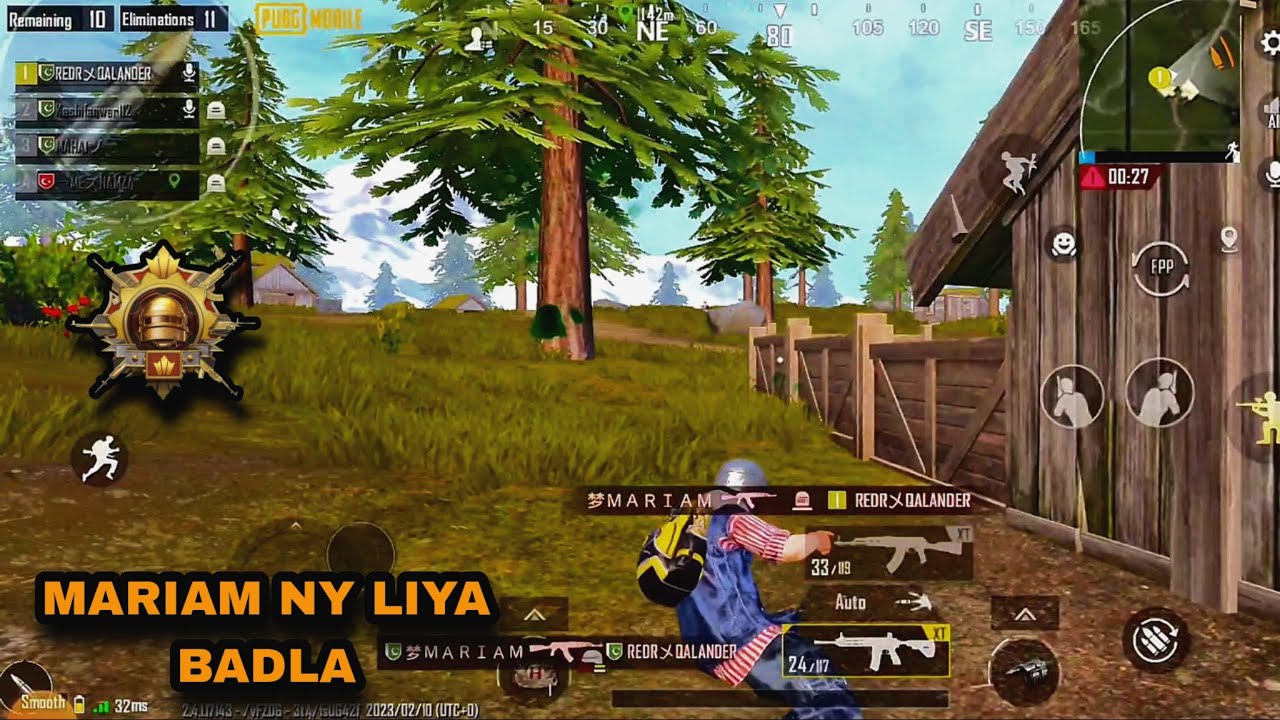 MARIAM NY LIYA BADLA | QALANDER GAMING | PUBGMOBILE - YouTube