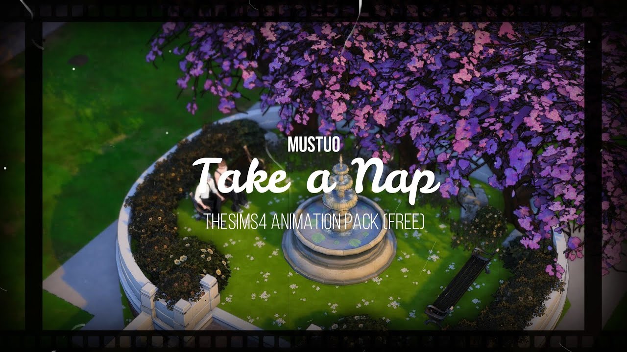 The Sims 4 Animation | Take A Nap (Free) - YouTube