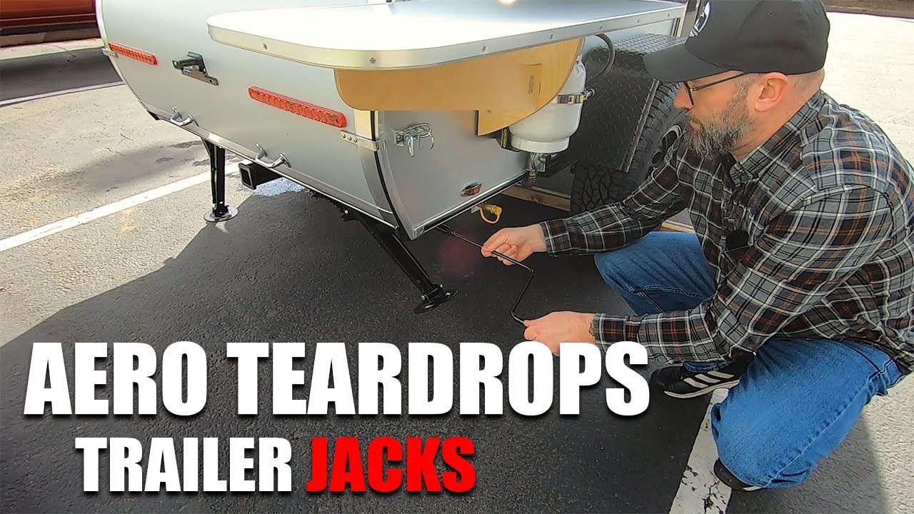 Aero Teardrops Trailer Jacks - YouTube