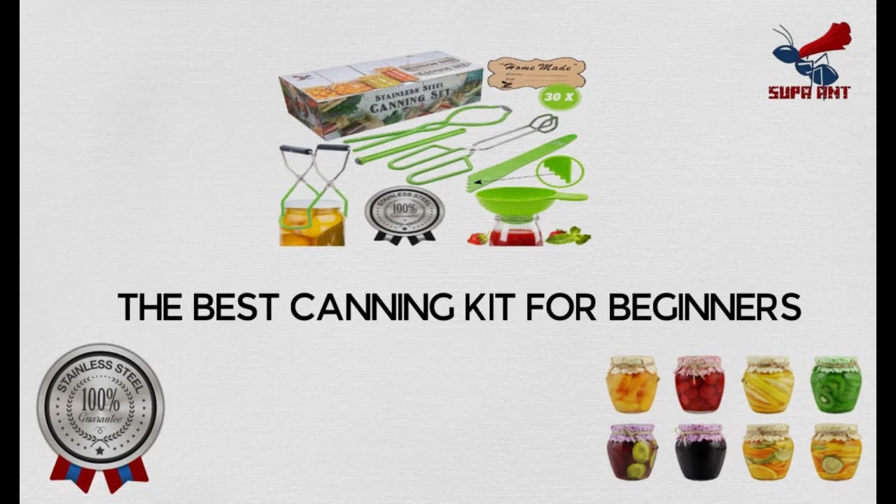 The best Canning and pickling kit for beginners and enthusiasts - YouTube