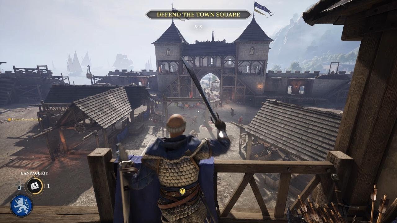 GOT MOLLY WHOPPED! Chivalry 2! Third Person TEAM OBJECTIVE gameplay! NO ...